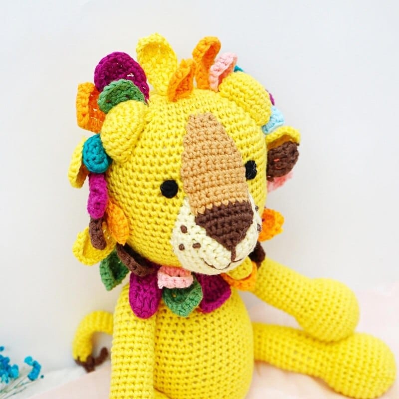 Plüschtier Tricot Lion - kuscheltier- Stofftier • Mein Pluschtier