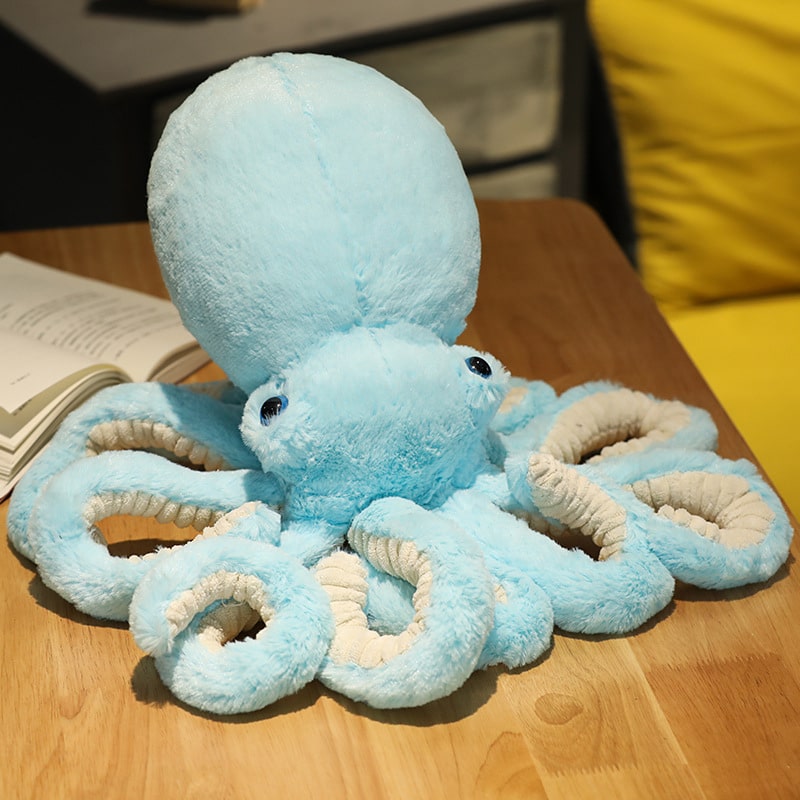 Niedliches Plüschtier eines bunten Oktopus - kuscheltier- Stofftier ...