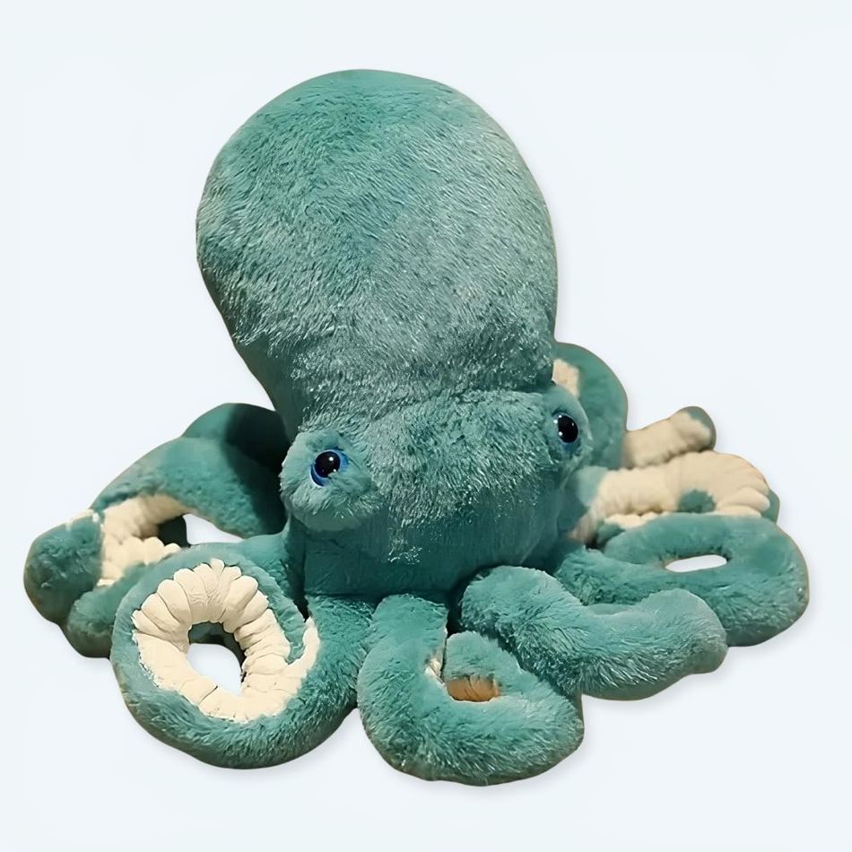 Niedliches blaues Oktopus-Plüschtier - kuscheltier- Stofftier • Mein ...