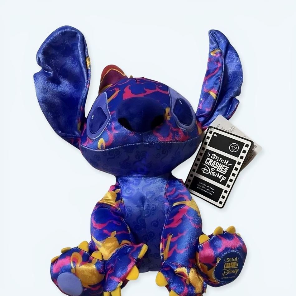 Lila Plüschtier Stitch aus dem Zeichentrickfilm | Lilo und Stitch ...