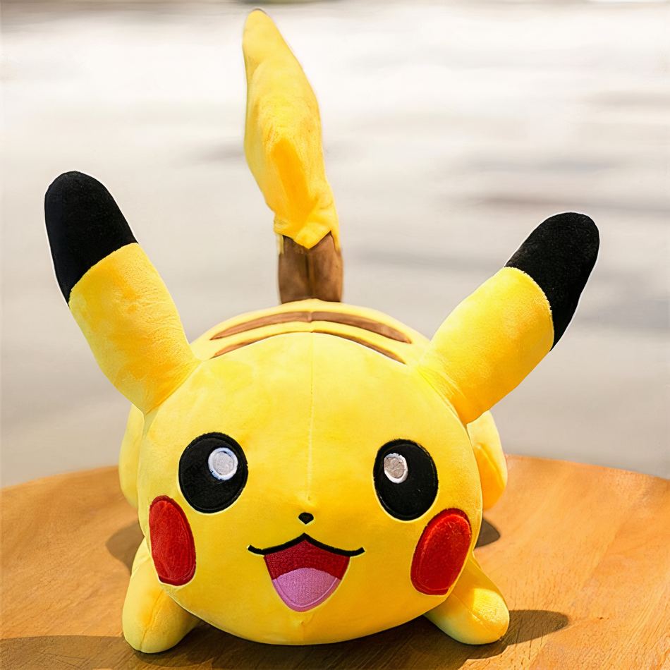 Pikachu Plüschtier-Pack mit großem Lächeln - kuscheltier- Stofftier ...