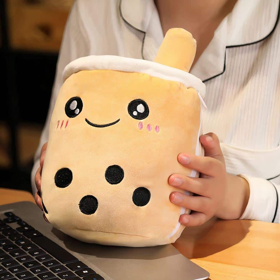 Wunderschne Bubble Tea Kissen Bild