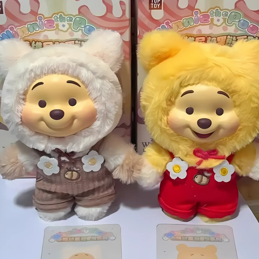 Labubu-Stil Winnie Plüschfigur in Überraschungsbox • Mein Pluschtier