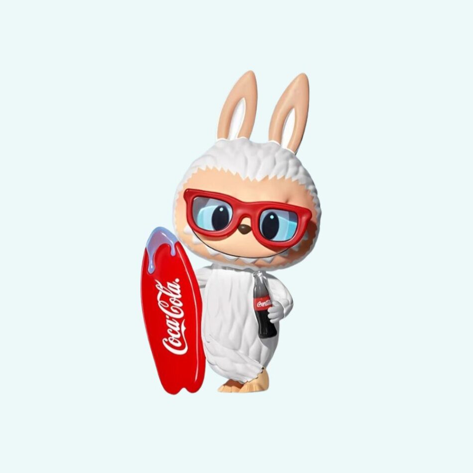 Figuren Stil Labubu Coca-Cola The monsters aus Vinyl • Mein Pluschtier